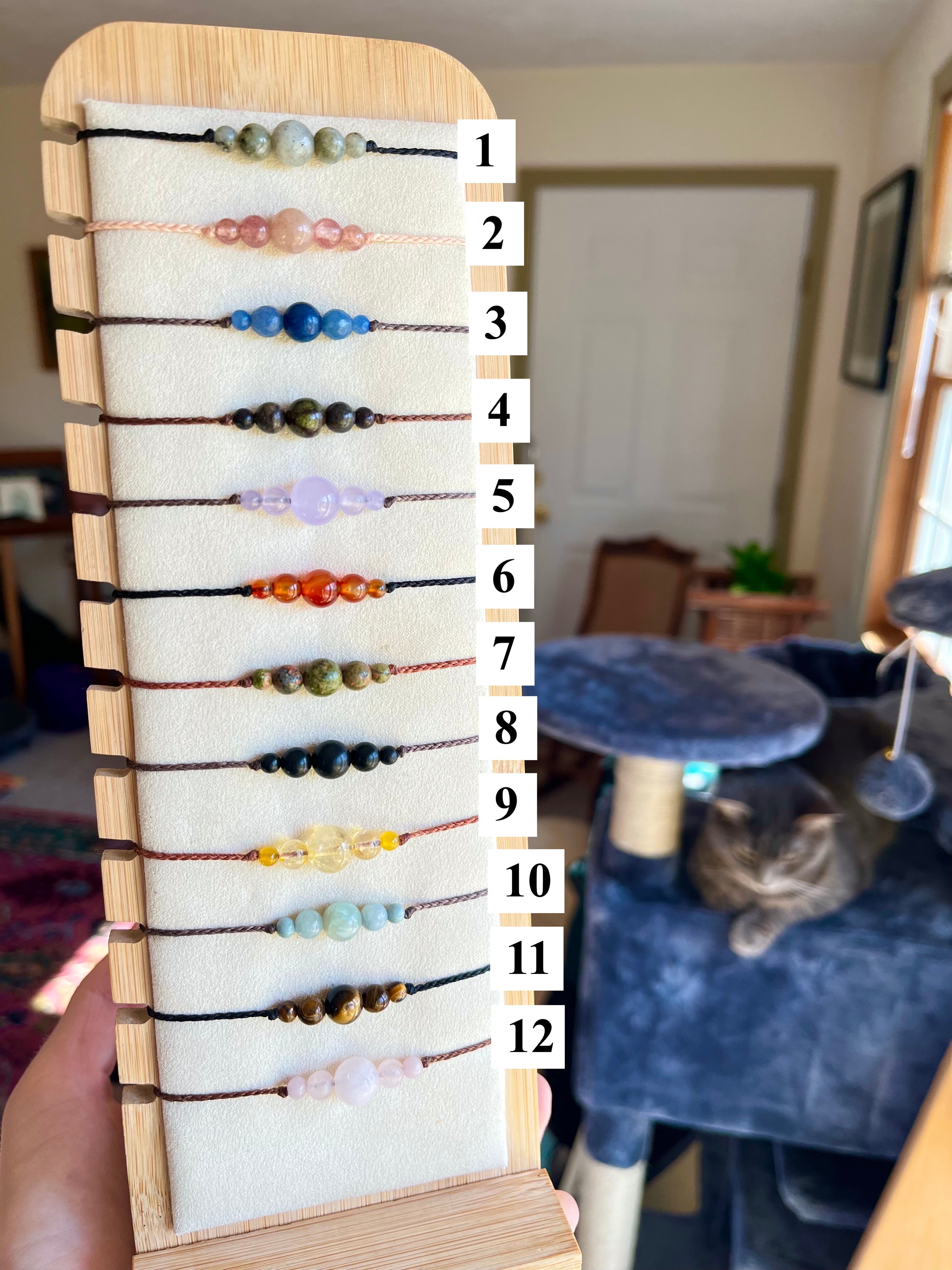 Beaded Pixie Chokers – gbird.knots